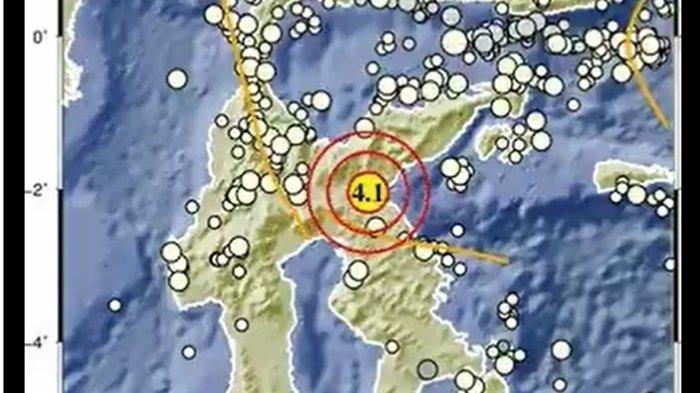 Gempa Terkini Siang Ini Jumat 9 Juni 2023, Baru Saja Guncangan di Darat, Info BMKG Magnitudo 4,1 ...