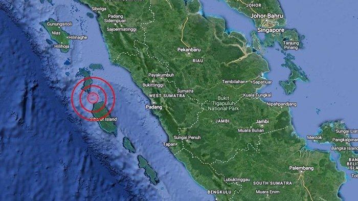 Gempa Terkini Minggu 23 April 2023, Pusat Guncangannya di Sumatera Barat, Info BMKG Magnitudonya ...