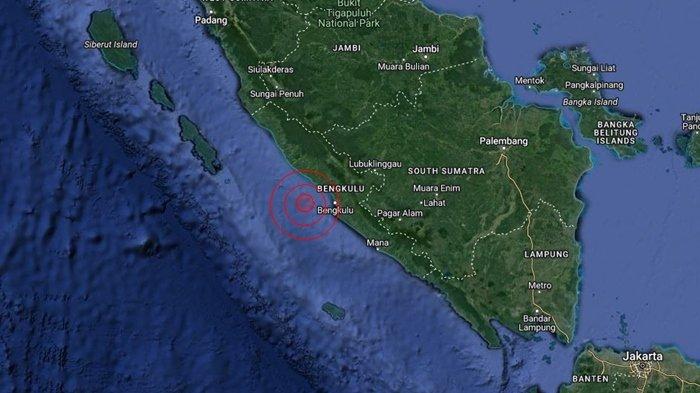 Gempa Terkini di Bengkulu Senin 20 Maret 2023, Baru Saja Guncangan di Laut, Info BMKG Magnitudo ...