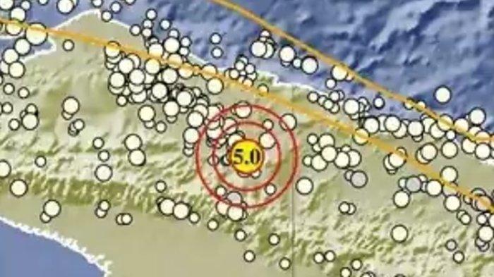 Gempa Magnitudo 5.0 SR Kamis 13 Juli 2023, Baru Saja Guncang di Darat, Info Terkini BMKG ...
