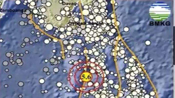Gempa Magnitudo 5.6 SR Rabu 3 Mei 2023, Baru Saja Guncang Sulawesi Utara, Info Terkini BMKG ...