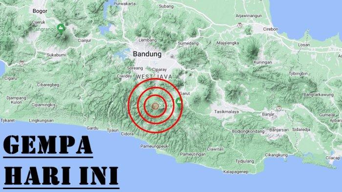 Gempa Bumi Hari Ini Selasa 5 September 2023, Info BMKG Pusat di Darat Guncang Garut Jawa Barat ...