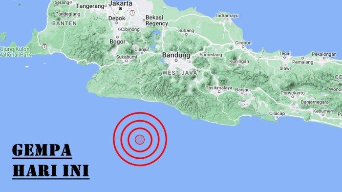 Gempa Bumi Hari Ini Senin 25 September 2023, Info BMKG Magnitudo 4,2 Terjadi di Jawa Barat ...