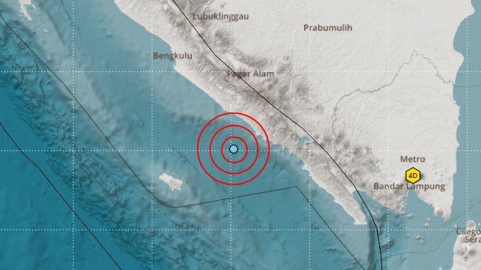 Gempa Terkini Baru Saja Guncang di Laut Minggu 23 Juli 2023, Info BMKG Magnitudo 4,1 Kedalaman ...