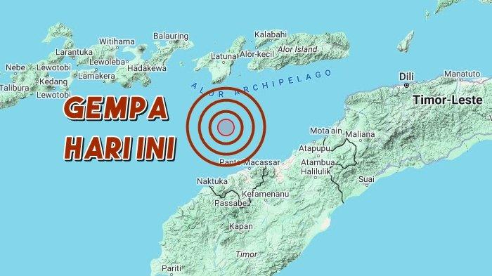 Gempa Bumi Hari Ini Sabtu 1 Juni 2024, Info BMKG Magnitudo 4,8 Terjadi di Laut - Tribunmanado.co.id