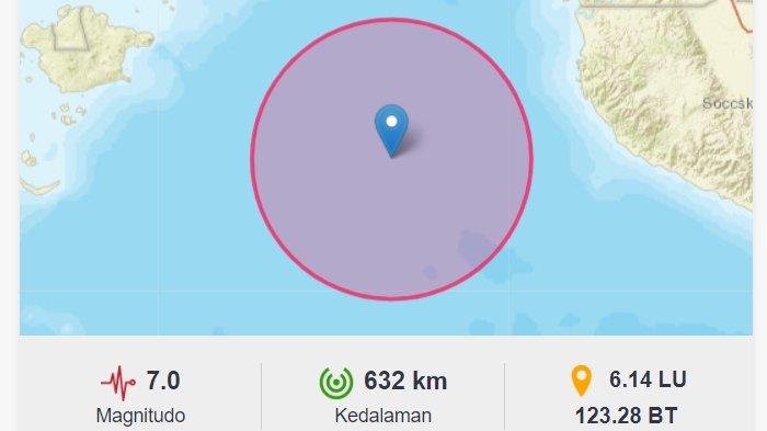 Gempa Magnitudo 7,0 Hari Ini Kamis 11 Juli 2024, Info BMKG Baru Terjadi Terasa hingga Sulut ...