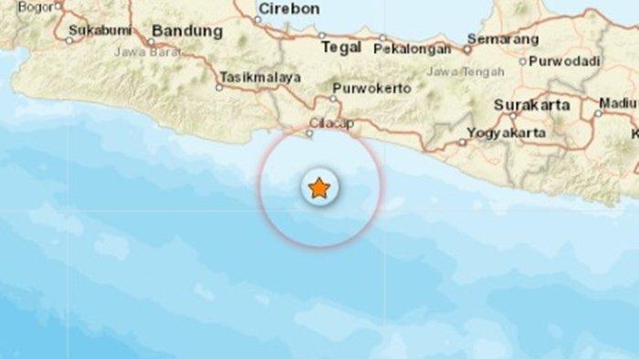 Gempa Terkini di Jateng, Info BMKG Guncang Cilacap Malam Ini - Tribunmanado.co.id
