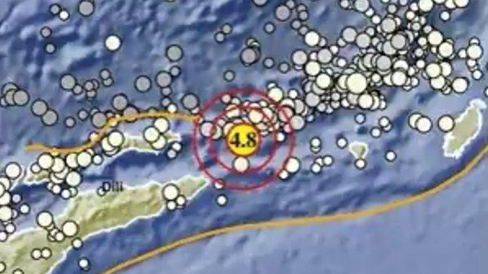 Gempa Terkini Sore Ini Selasa 19 Maret 2024, Baru Saja Guncang di Laut, Info BMKG Magnitudonya ...
