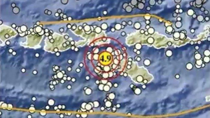Gempa Terkini Siang Ini Sabtu 4 Mei 2024, Info BMKG Magnitudo 4,9 SR - Tribunmanado.co.id