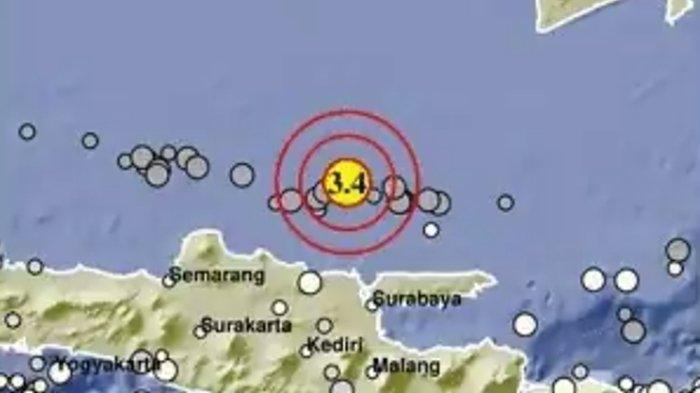 Gempa Terkini Malam Ini Jumat 22 Maret 2024, Baru Saja Guncang Jawa Timur, Info BMKG ...