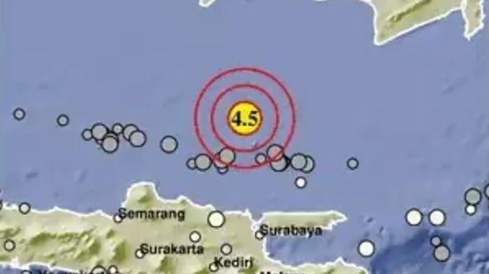 Gempa Terkini Guncang Jawa Timur Selasa 26 Maret 2024, Info BMKG Magnitudo 4,5 SR - Tribunmanado ...