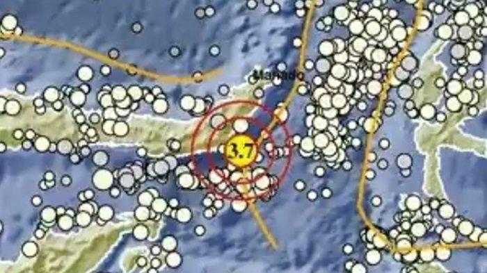 Gempa Bumi Siang Ini di Sulawesi Utara Kamis 27 Februari 2025, Info BMKG Baru Terjadi di Sini ...