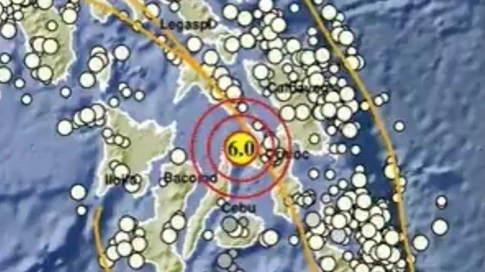 Gempa Magnitudo 6.0 SR Pagi Ini Kamis 16 Februari 2023, Pusat Guncangan di Laut, Info BMKG ...