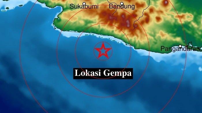 Gempa Terkini di Bandung Jabar Kamis 13 Juli 2023, Pusatnya di Laut, Info BMKG - Tribunmanado.co.id