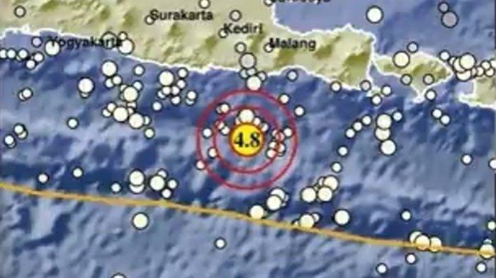 Gempa Guncang Malang Jatim Pagi Ini Senin 6 Maret 2023, Baru Saja Guncang di Laut, Info BMKG ...