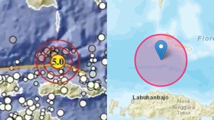 Gempa Bumi Magnitudo 5,0 SR Senin 21 Agustus 2023, Berikut Info BMKG - Tribunmanado.co.id