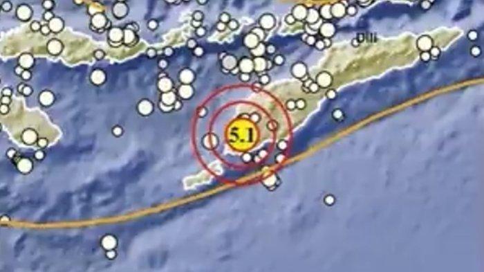 Gempa Terkini Guncang Kupang Selasa 2 Januari 2024, Info BMKG Magnitudo 5,1 SR - Tribunmanado.co.id
