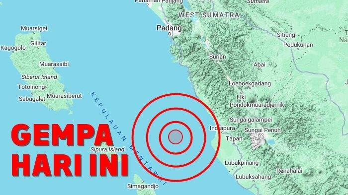 Gempa Guncang Sumatera Barat Hari Ini Rabu 20 Maret 2024, Info BMKG Magnitudo 5,3 Baru Terjadi ...