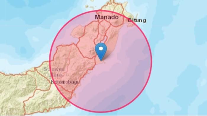 BREAKING NEWS Gempa Magnitudo 5,9 SR Guncang Sulawesi Utara, Info BMKG Rabu 25 Oktober 2023 ...