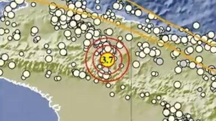 Gempa Terkini Siang Ini Senin 13 Maret 2023, Baru Saja Guncang di Darat, Info BMKG Magnitudonya ...
