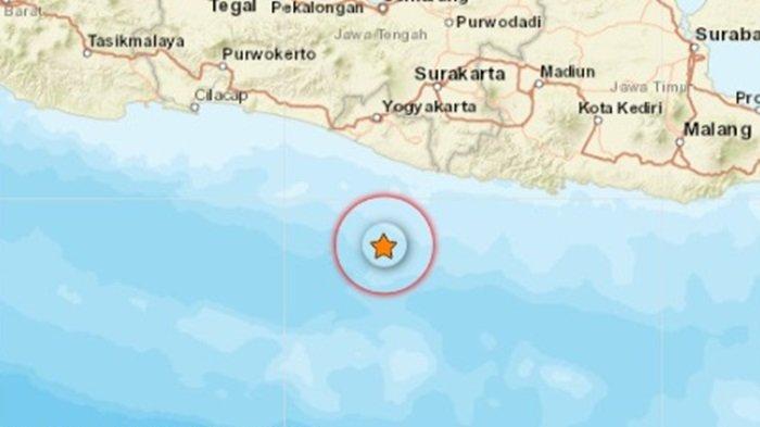 Gempa di Yogyakarta Dini Hari Sabtu 12 April 2025, Info BMKG Magnitudonya - Tribunmanado.co.id