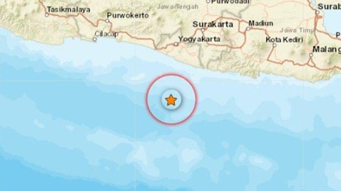 Gempa Bumi Terkini di Yogyakarta Siang Ini Senin 13 Januari 2025, Info BMKG Titik Lokasinya ...