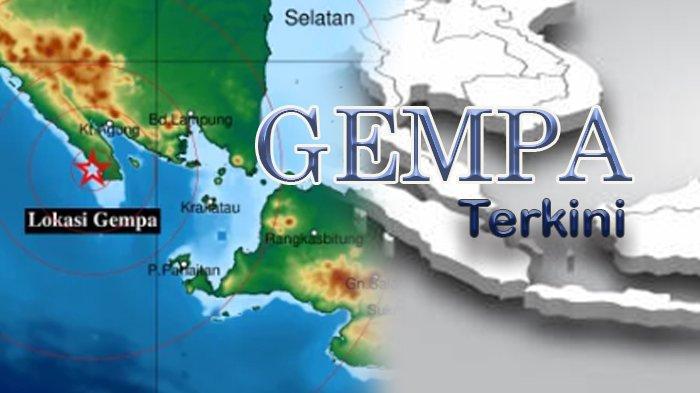 Gempa Siang, Baru Terjadi di Lampung, Info BMKG Hari Ini Senin 31 Juli 2023 - Tribunmanado.co.id