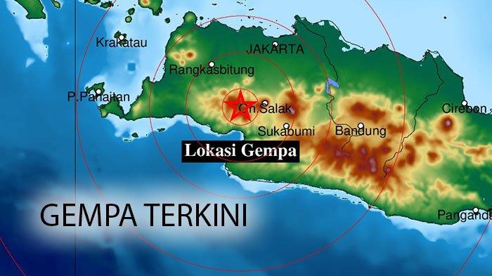 Gempa Terkini di Jawa Barat, Info BMKG Sore Ini, Guncang Sukabumi - Tribunmanado.co.id