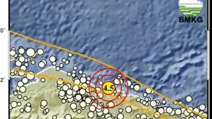 Gempa Terkini di Jayapura Papua, Info BMKG Hari Ini Senin 17 Juli 2023 - Tribunmanado.co.id