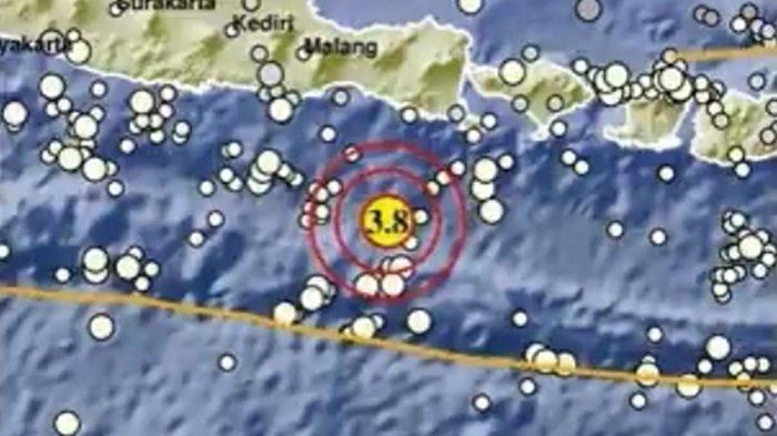 Gempa Guncang Jember Jatim Minggu 19 Februari 2023, Guncang di Laut, Info BMKG Magnitudonya ...