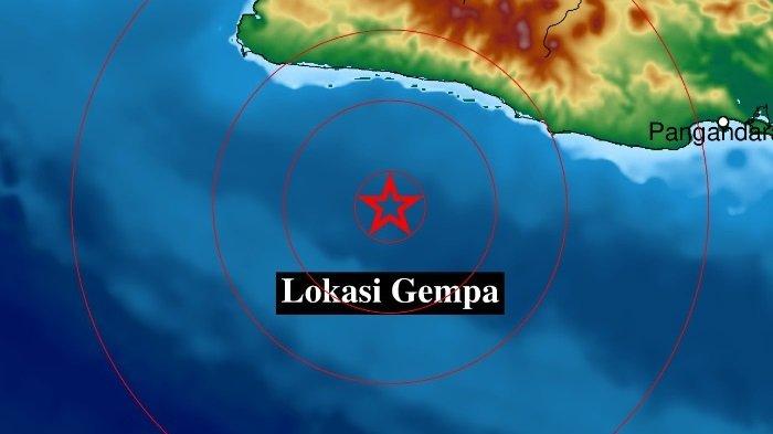 Gempa Terkini di Jawa Barat Senin 4 Maret 2024, Info BMKG Guncang di Laut - Tribunmanado.co.id