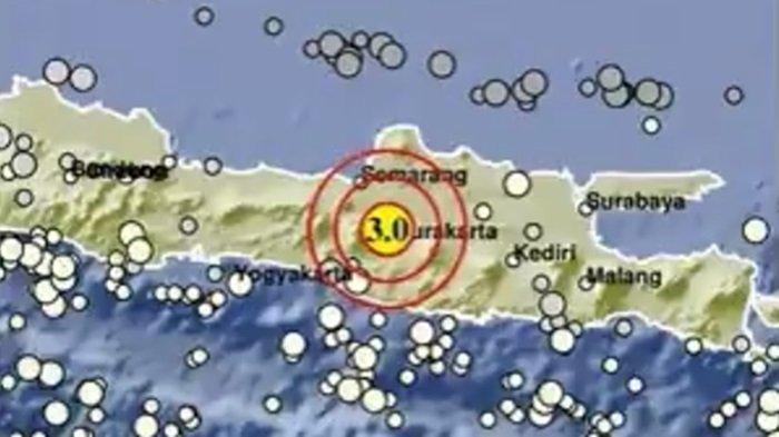 Gempa Bumi di Jawa Tengah Siang Ini Kamis 24 April 2025, Info BMKG Baru Saja Terjadi di Darat ...