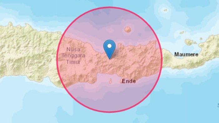 Gempa Magnitudo 5,8 SR Guncang di Darat, Info Terkini BMKG Siang Ini, Cek Titik Lokasinya ...