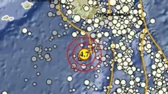 Gempa Bumi di Sulawesi Utara Siang Ini Selasa 22 April 2025, Info BMKG Terjadi di Sini ...