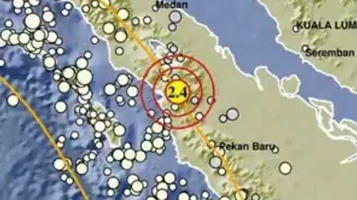 Gempa Bumi di Sumatera Utara Sore Ini Kamis 22 Mei 2025, Info BMKG Baru Terjadi di Darat ...