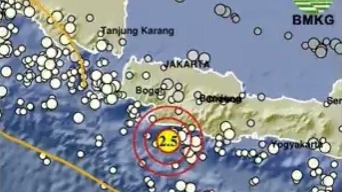 Gempa di Jawa Barat Selasa 15 April 2025, Info BMKG Terjadi di Laut - Tribunmanado.co.id