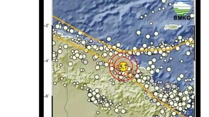Gempa Terkini Kekuatan M 5.7 Hari Ini, Info BMKG: Guncang Wilayah Papua ...