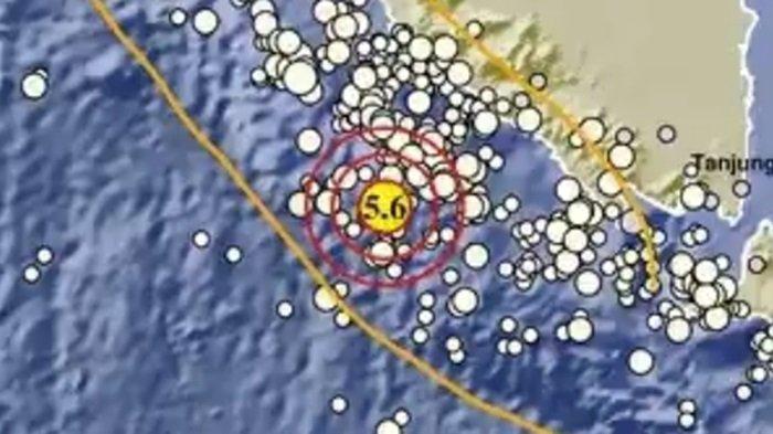 Gempa Terkini Senin 4 Maret 2024, Info BMKG Magnitudo 5,6 SR Baru Saja Guncang di Laut ...