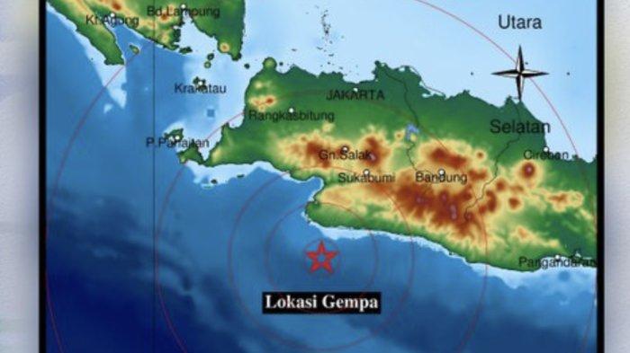 Gempa Terkini Guncang Sukabumi Minggu 25 Juni 2023, Baru Saja Guncang Laut, Info BMKG ...
