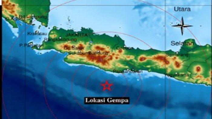 Gempa Terkini Guncang Pangandaran Senin 17 April 2023, Kekuatan Magnitudo 4.9 SR, Info BMKG ...