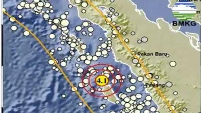 Gempa Guncang Sumbar Minggu 23 April 2023, Baru Saja Guncang di Laut, Info BMKG Magnitudonya ...