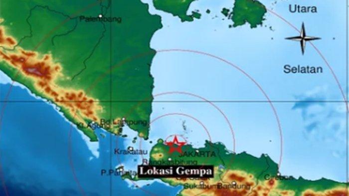 Gempa Guncang Banten Kamis 10 Agustus 2023, Baru Saja Guncangan di Darat, Info BMKG Magnitudonya ...
