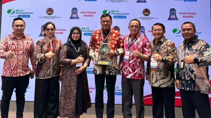 Cakupan Jamsostek Tertinggi di Indonesia, Sulawesi Utara Kembali Sabet Paritrana Award ...