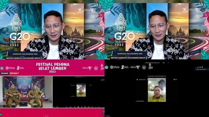 Menparekraf RI Sandiaga Uno dan Gubernur Sulawesi Utara Olly ... Menparekraf RI Sandiaga Uno dan Gubernur Sulawesi Utara Olly ...