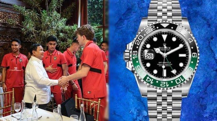 Hadiah Jam Rolex Prabowo Bagi Pemain Timnas Indonesia Ternyata Pakai ...