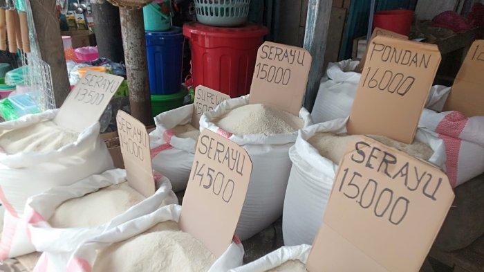 Harga Beras di Kotamobagu Sulawesi Utara Kembali Naik, Pedagang Mengaku Untung Sedikit ...