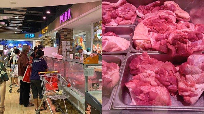 Harga Daging Babi Turun di Pasar Swalayan Manado Sulawesi Utara, Sempat ...