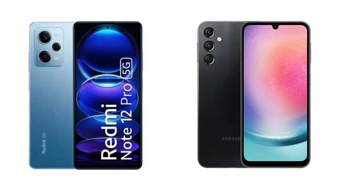 Harga HP Xiaomi Redmi Note 12 Pro 5G dan Samsung Galaxy A24 Terbaru, Cek Perbandingan Keduanya ...