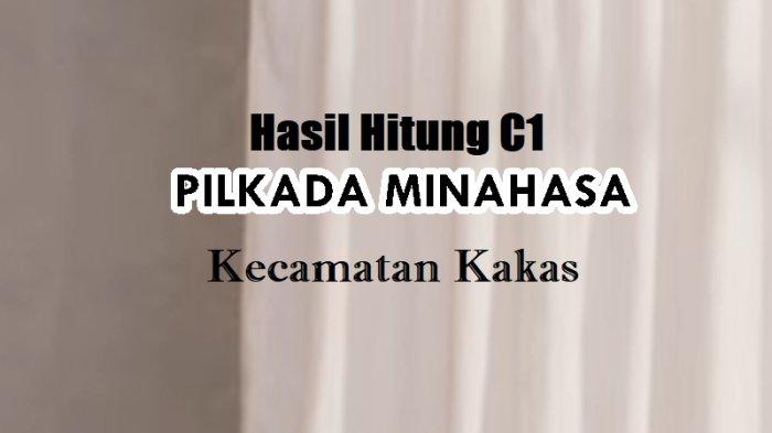 Hasil Real Count C1 Pilkada Minahasa, Robby-Vanda Unggul di Kecamatan ...