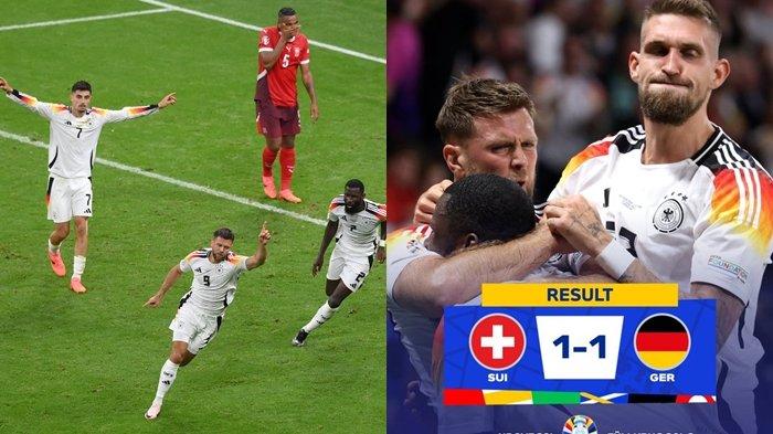Hasil Swiss vs Jerman 1-1: Niclas Fullkrug Jadi Juru Selamat Der Panzer ...